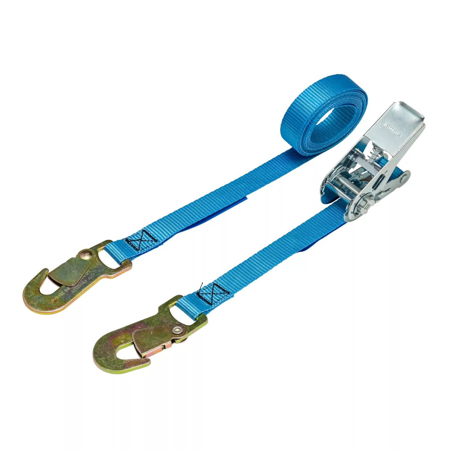 25mm Ratchet Strap 800kg, Claw Hooks | ECVA Ltd - Curtainsider, Load ...
